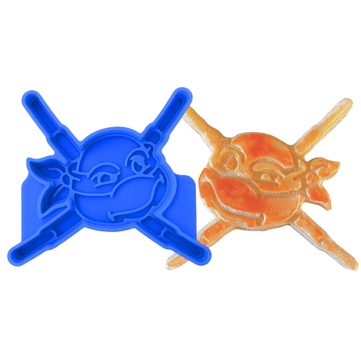 DONATELLO TEENAGE MUTANT NINJA TURTLES FOOD SILICONE MOLD – ZaveryCakes