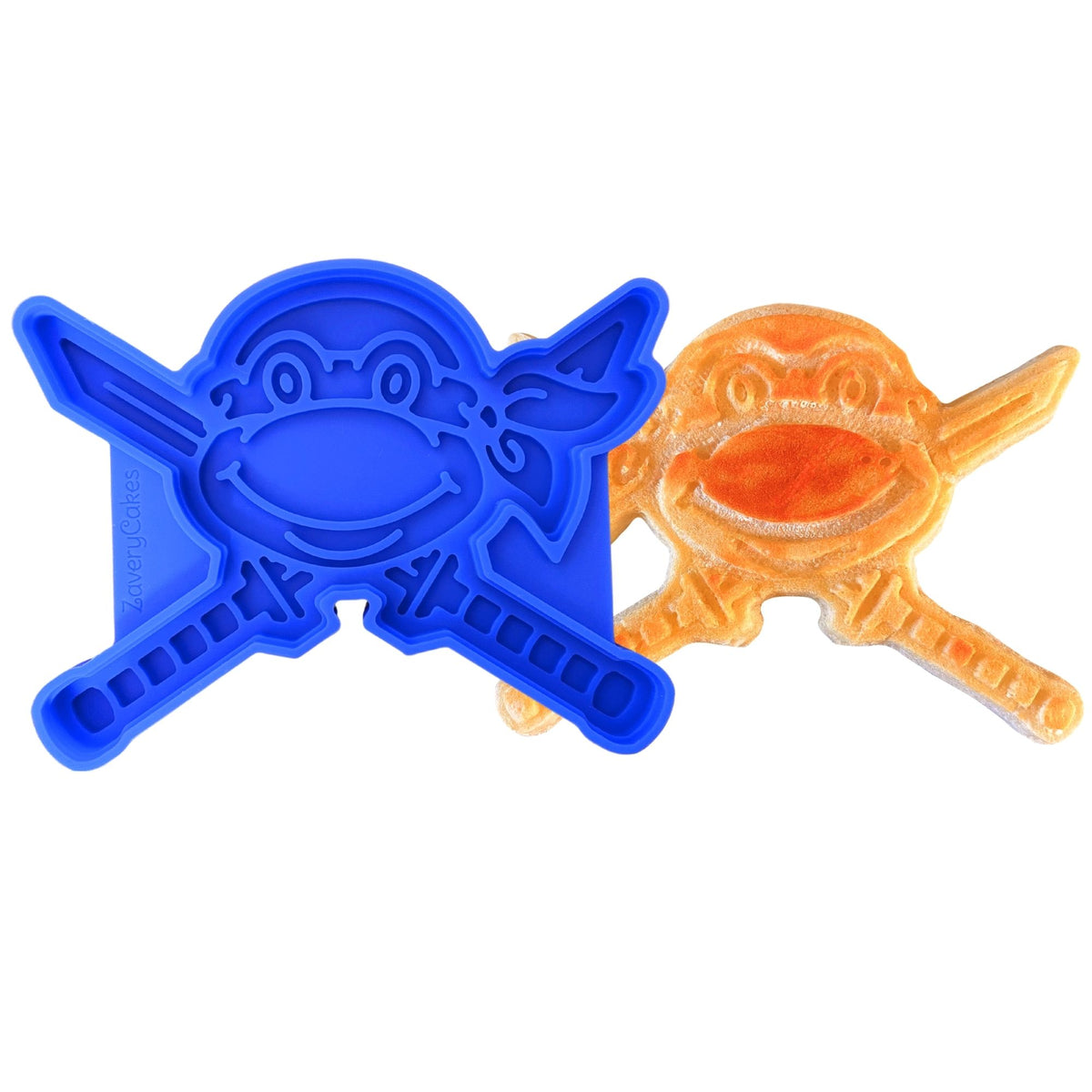 LEONARDO TEENAGE MUTANT NINJA TURTLES FOOD SILICONE MOLD – ZaveryCakes